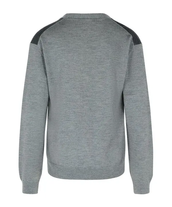 LANVIN V-neck Cardigan With Chest Pocket