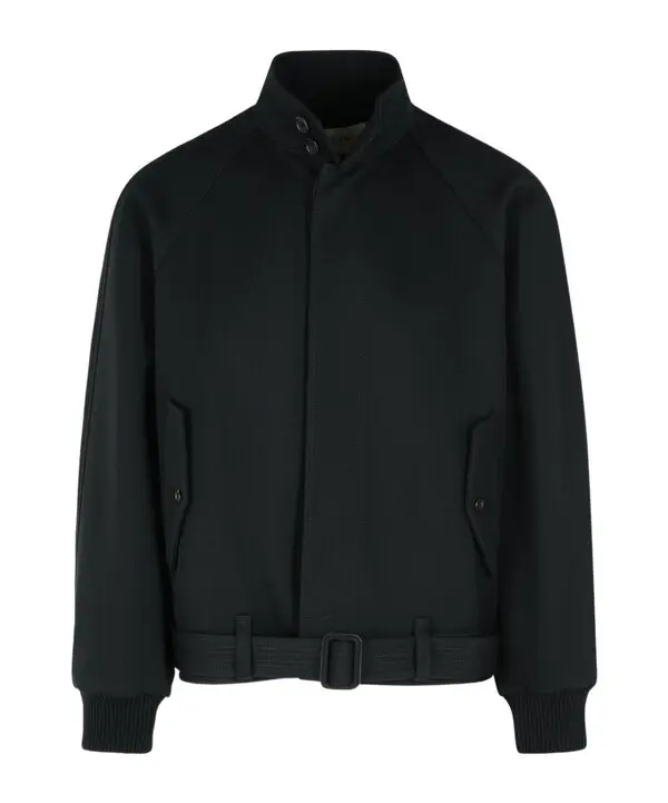 LANVIN Belted High Neck Jacket
