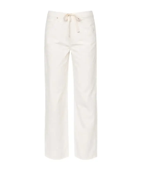 Citizens Of Humanity Drawstring Straight Leg Jeans - White
