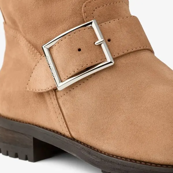 JIMMY CHOO Biker Mid Ankle Boots - Brown