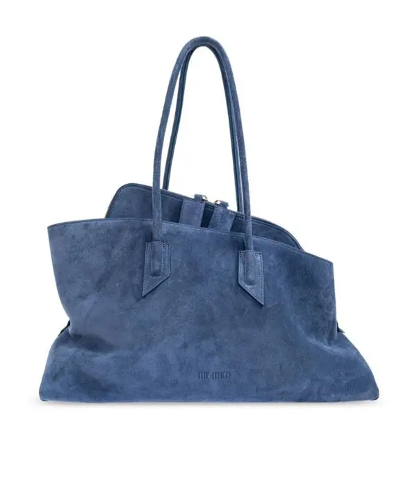 Attico La Passeggiata Medium Top Handle Bag - Blue