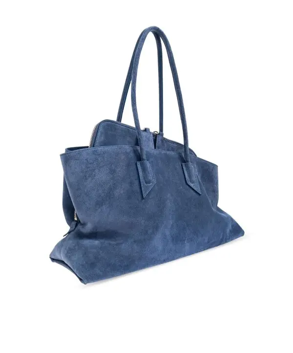 Attico La Passeggiata Medium Top Handle Bag - Blue
