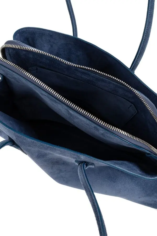 Attico La Passeggiata Medium Top Handle Bag - Blue