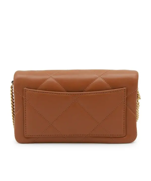 Tory Burch Kira Quilted Crossbody Bag - Brown