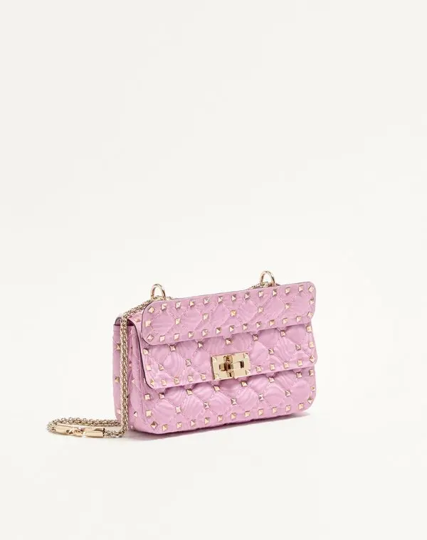 Valentino Garavani Rockstud Spike Shoulder Bag - Pink