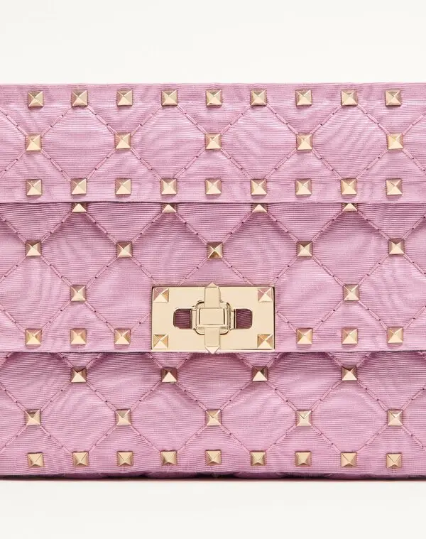 Valentino Garavani Rockstud Spike Shoulder Bag - Pink