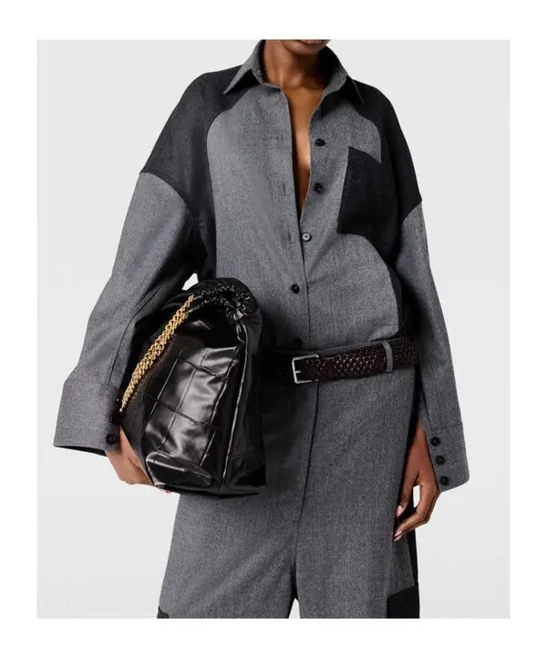Stella McCartney Paneled Oversized Shirt
