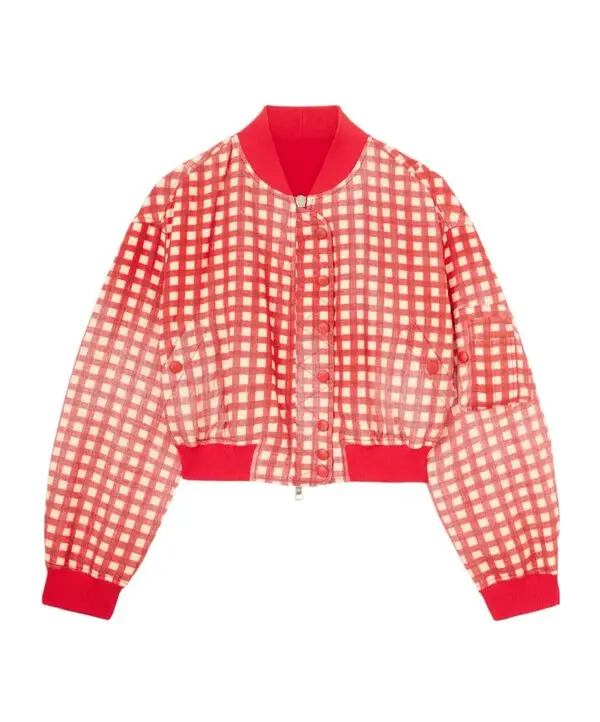 Ermanno Scervino Double-face Technical Fabric Bomber Jacket