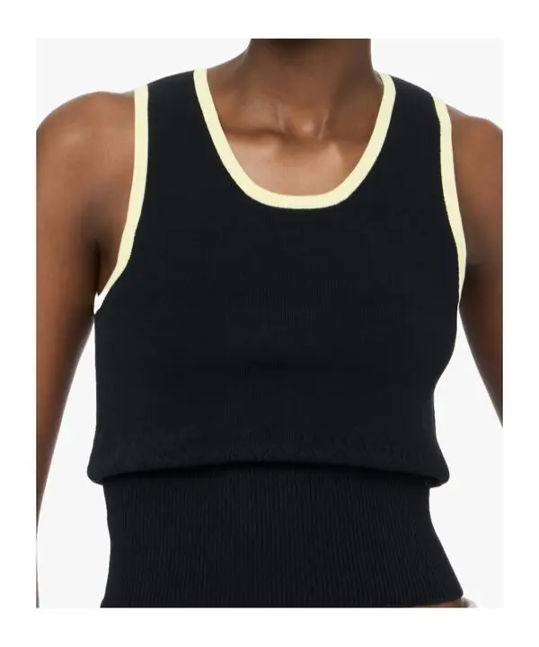 J.W.ANDERSON Contrast-trim Ribbed Tank Top