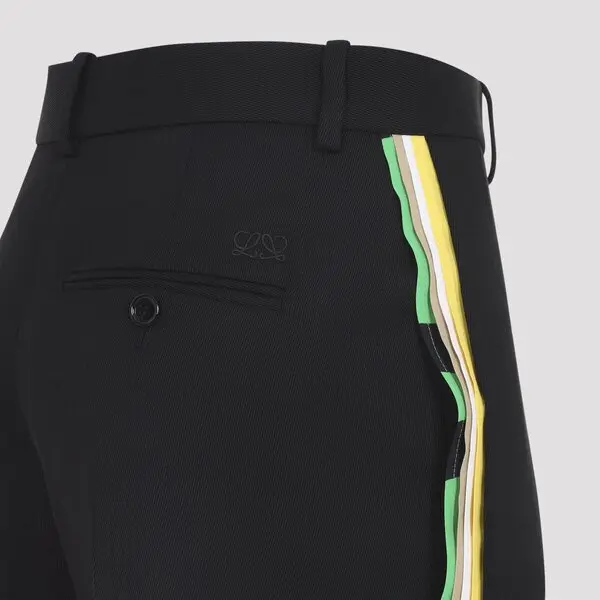 Loewe Side-striped Straight-leg Trousers