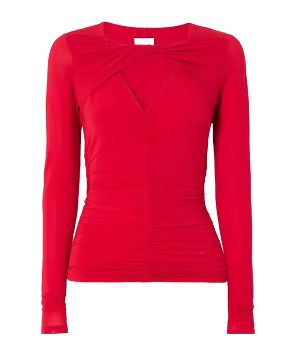 Isabel Marant Étoile Vandalia Top - Red