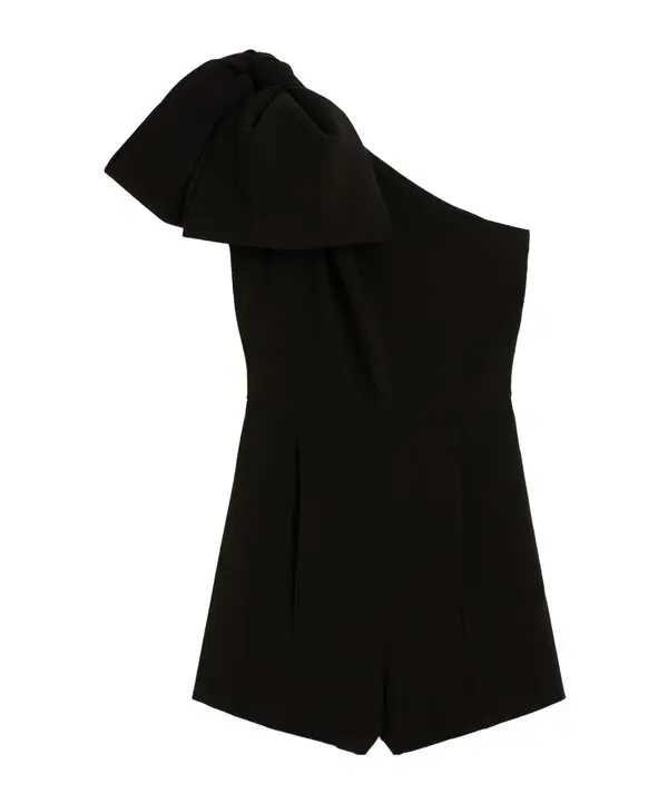 Max Mara Asymmetrical Jumpsuit With Bow Detail