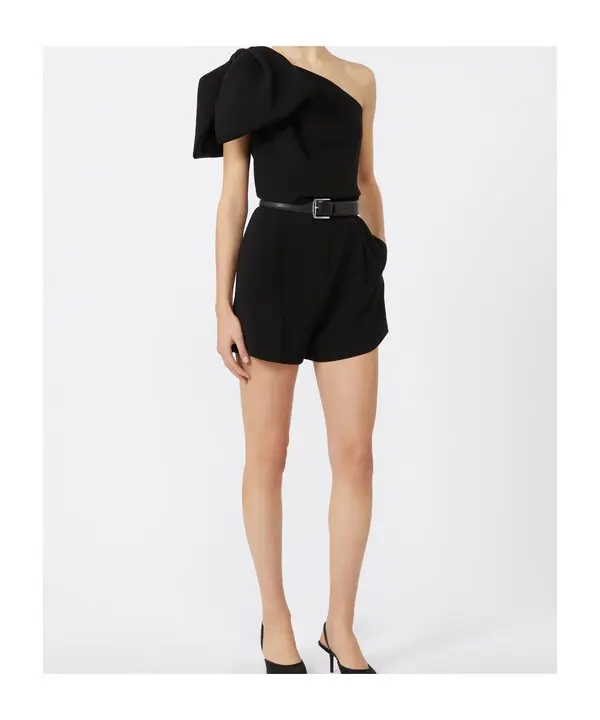 Max Mara Asymmetrical Jumpsuit With Bow Detail