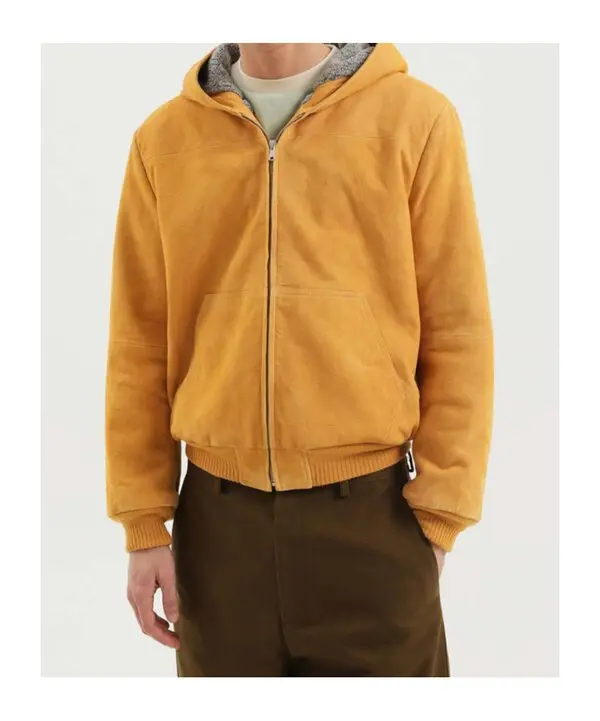 1989 STUDIO Ribbed Hem Zip Jacket