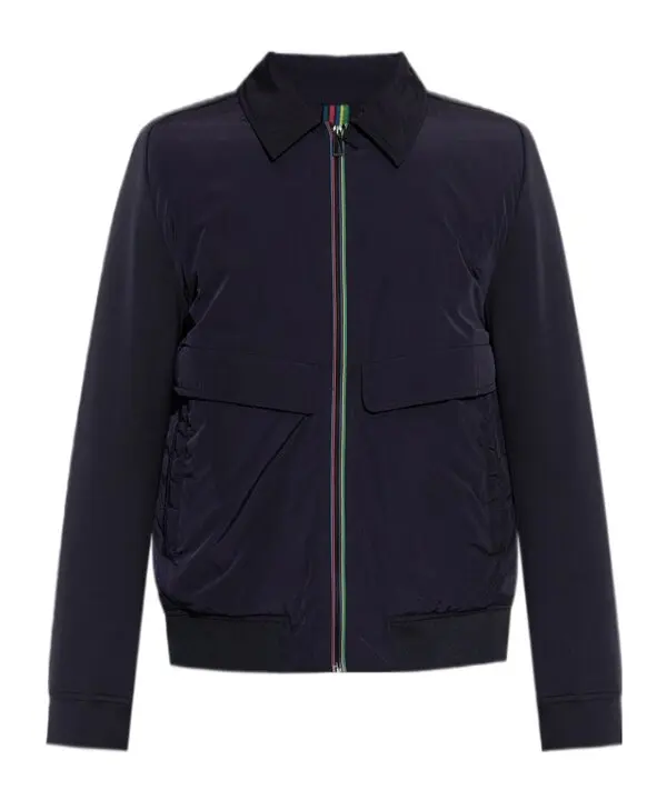 Paul Smith Zip-up Shirt Jacket - Navy