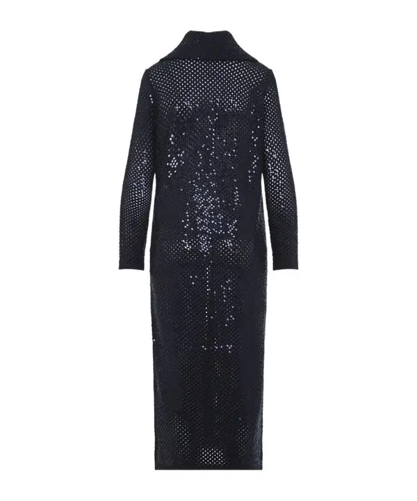 Ralph Lauren Long Sequined Cardigan