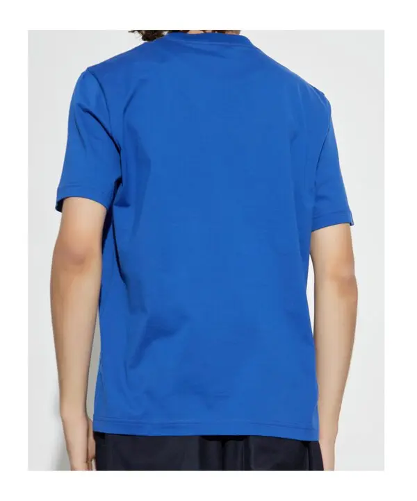 LANVIN Logo Embroidered Crewneck T-shirt
