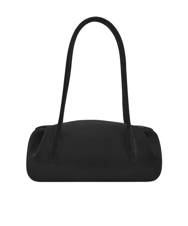 Yuzefi Oyster Shoulder Bag - Black