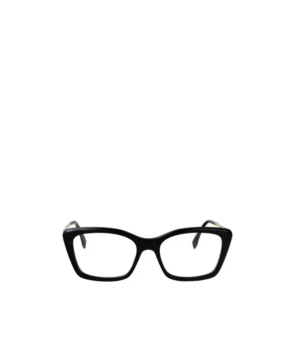 Fendi Rectangular Frame Eyeglasses - Black