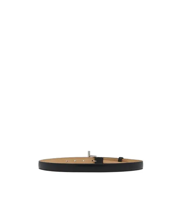 Alexander McQueen T-bar Embellished Buckle Belt