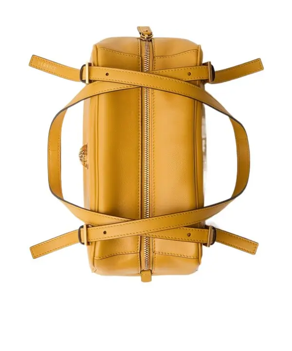 Versace Emblème Nappa Leather Bowling Bag