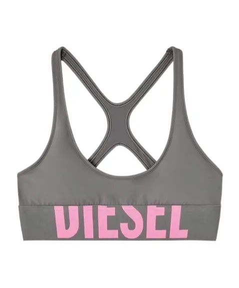 DIESEL® Allisob-d-pop Racer-back Bra - Grey