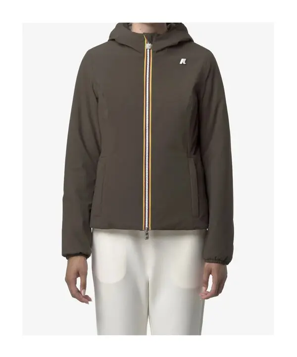 K-WAY Logo Cotton Jacket