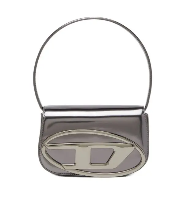 DIESEL® 1dr-iconic Mirrored Shoulder Bag - Gray