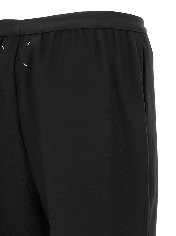 MAISON MARGIELA Virgin Wool Straight-leg Trousers