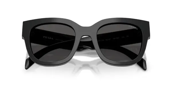 Prada Cat Eye Full Rim Sunglasses - Black