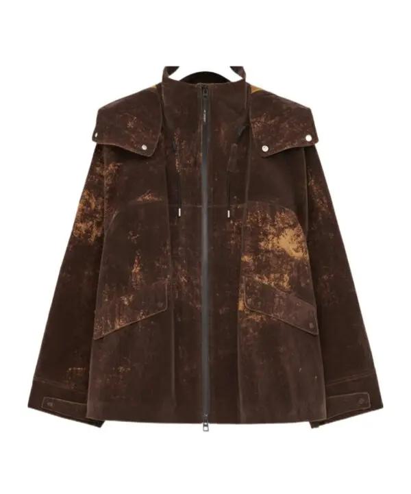 Loewe Long-sleeved Casual Jacket - Chocolate Brown