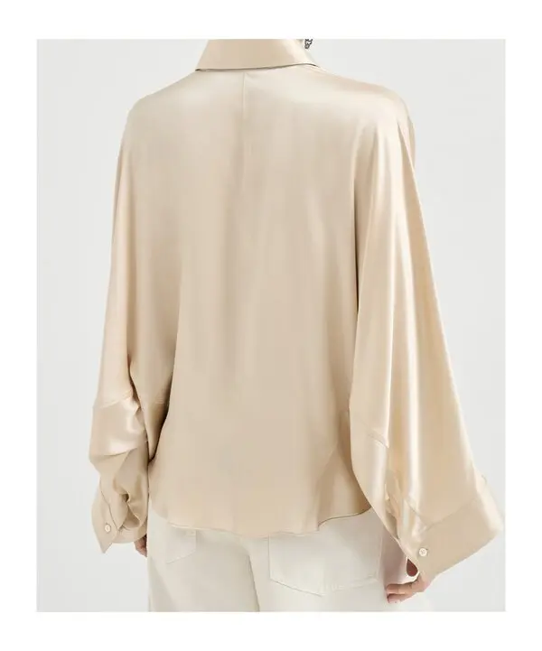 Brunello Cucinelli Long Sleeve Blouse
