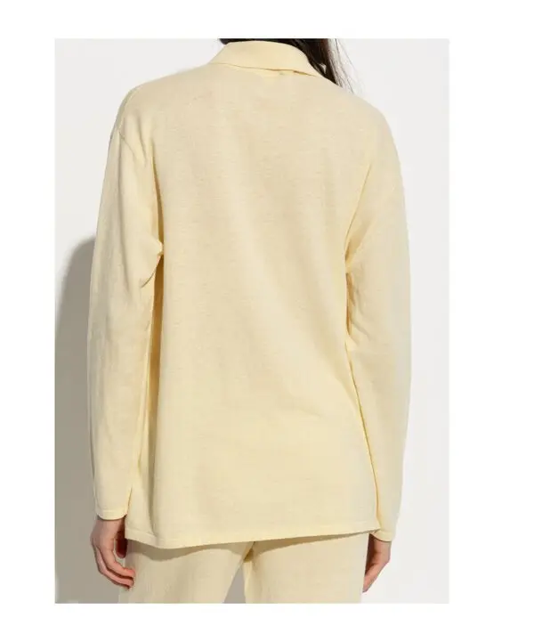 LISA YANG Caisa Polo Sweater - Limone
