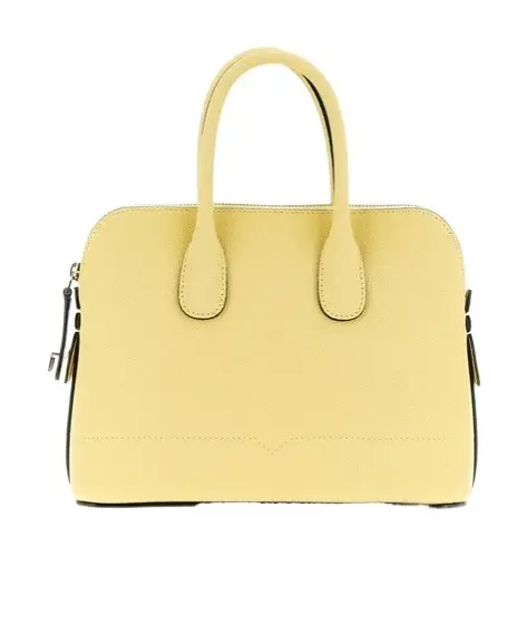 VALEXTRA Mylogo Mini Handbag - Yellow