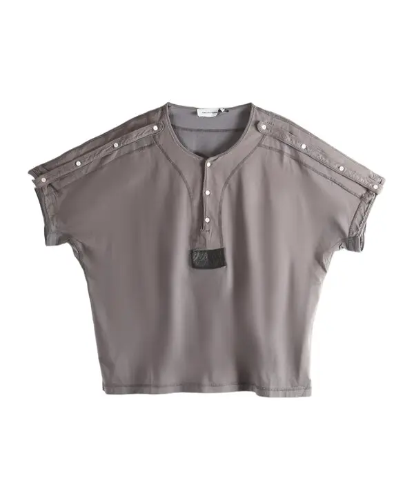 KIKO KOSTADINOV Snap-detail Henley T-shirt