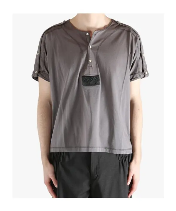 KIKO KOSTADINOV Snap-detail Henley T-shirt
