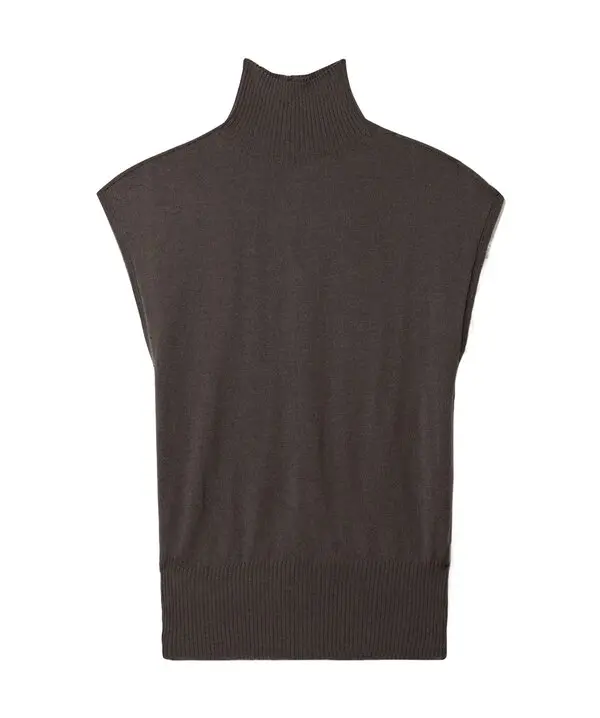 Rick Owens Wool Knitted Top - Black
