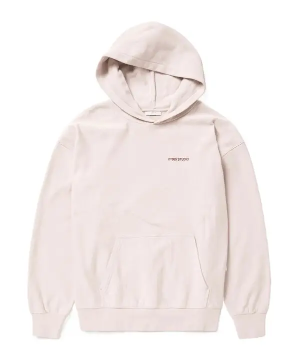 1989 STUDIO Logo Hooded Sweatshirt - Pink