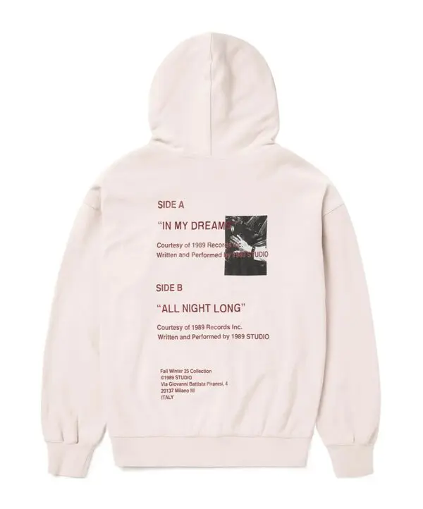 1989 STUDIO Logo Hooded Sweatshirt - Pink