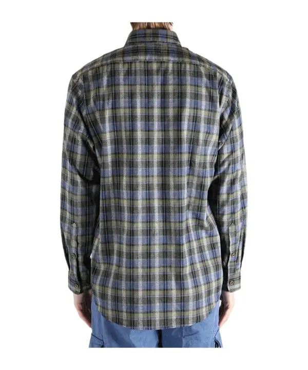 ERL Relaxed Check Shirt - Gray