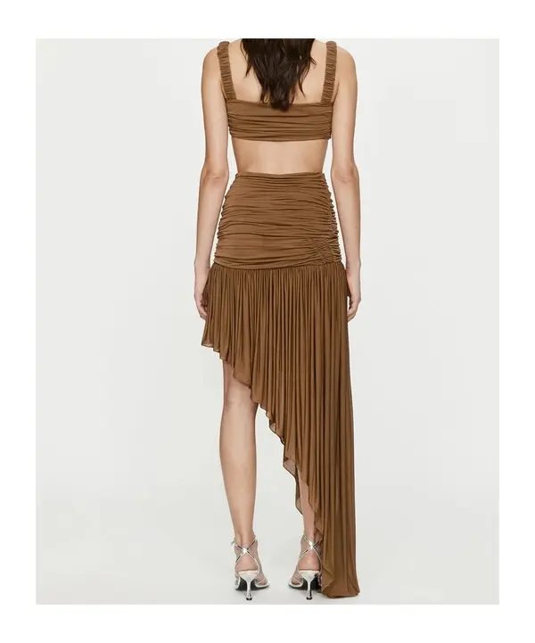 Christopher Esber Orion Cut-out Ruched Top