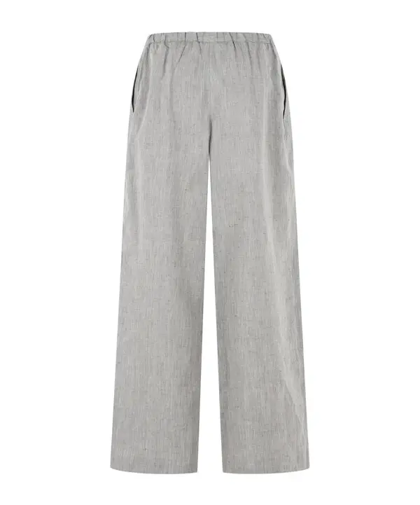 Loulou De Saison Wide-leg Drawstring Pants - Gray