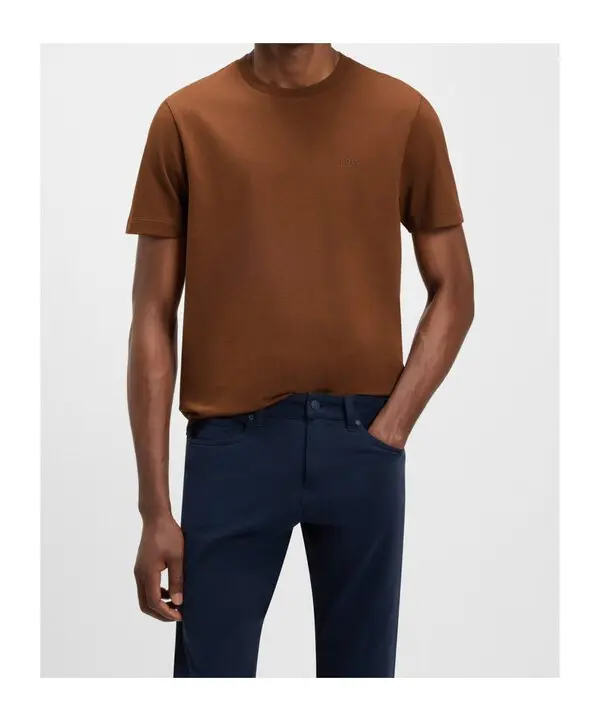 Hugo Boss Logo-print Crew-neck T-shirt