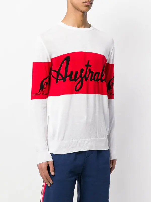 Gcds Australia" Logo Knitted Pullover