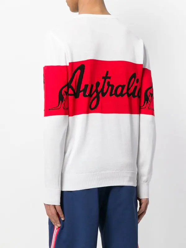 Gcds Australia" Logo Knitted Pullover
