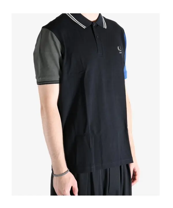 Comme Des Garçons X Fred Perry Short-sleeved Polo Shirt