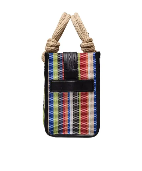 Marc Jacobs Striped Rope Handle Tote Bag - Multicolor