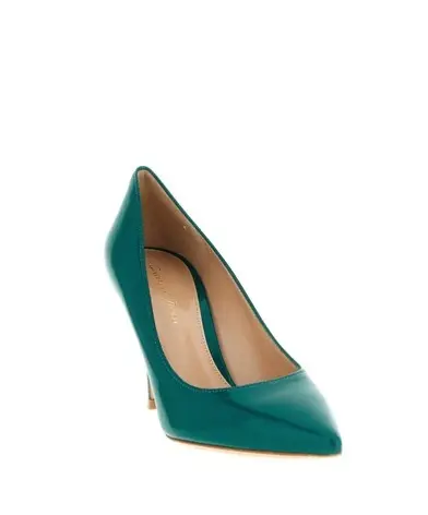 GIANVITO ROSSI Pointed-toe Stiletto Pumps - Green