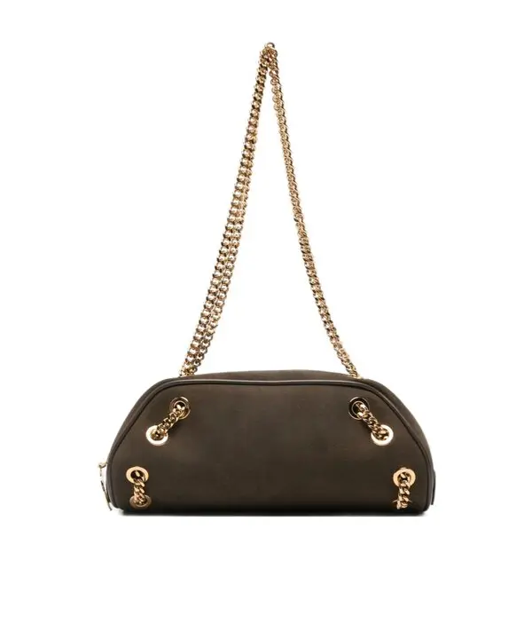 Stella McCartney Zippered Shoulder Bag - Brown
