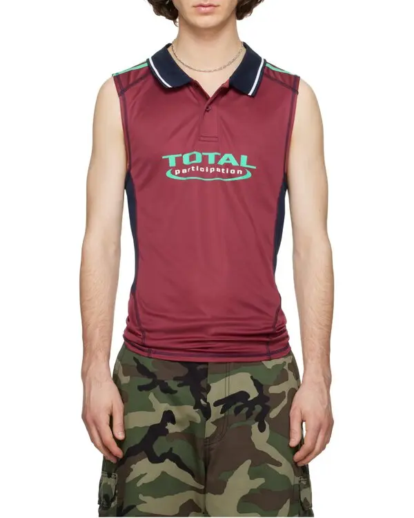 Martine Rose Shrunken Stretch Football Vest